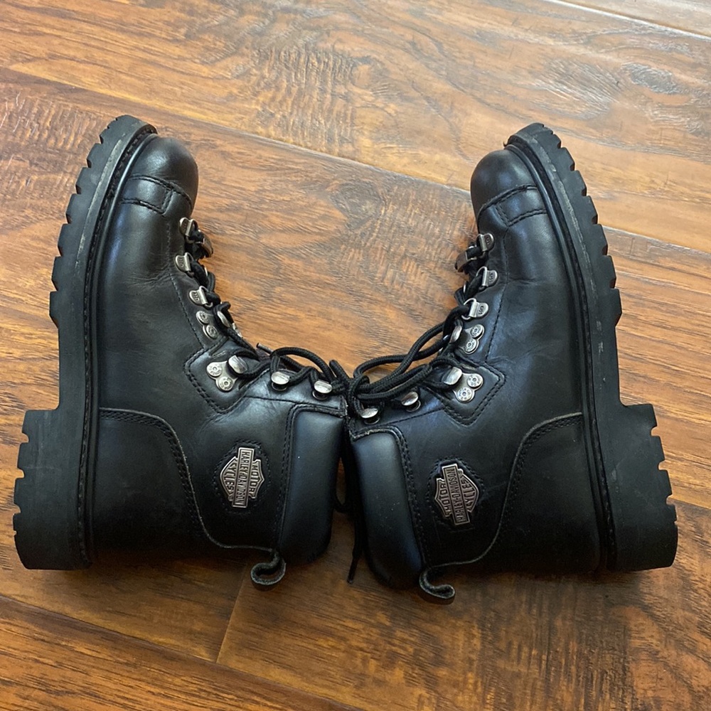 Harley Davidson Dipstick Motorcycle Riding Boots - Gem